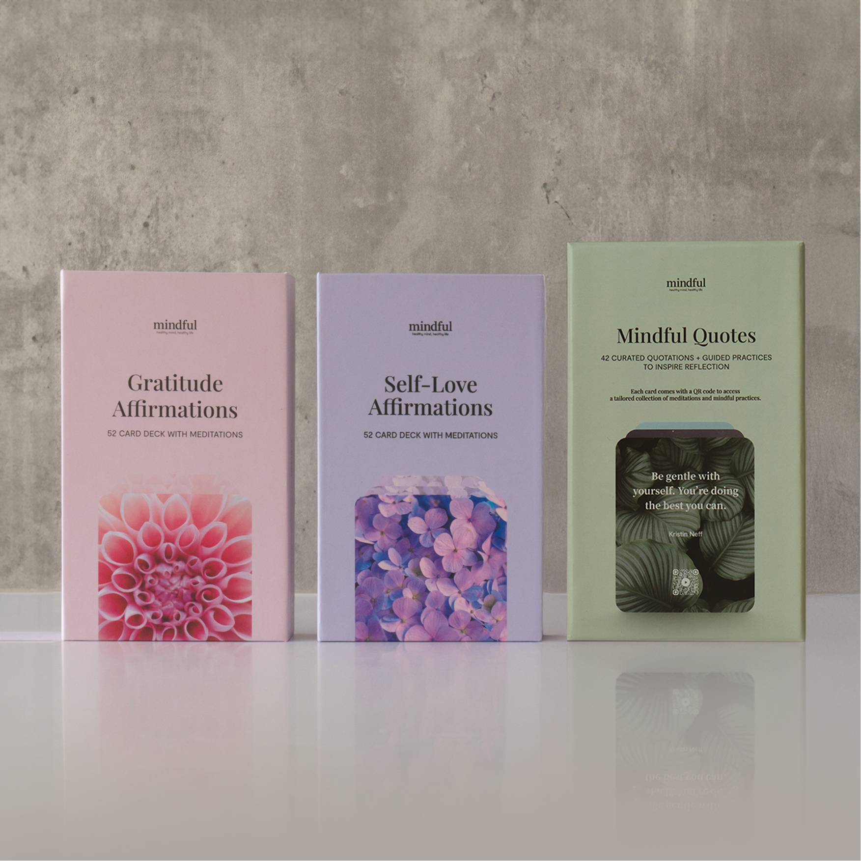 Gratitude + Self-Love Affirmations + Mindful Quotes Bundle – Mindful Store